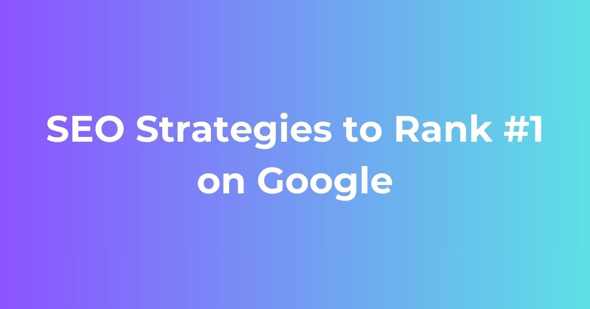 Top 10 SEO Strategies to Rank #1 on Google in 2025 | Deepak Chopade